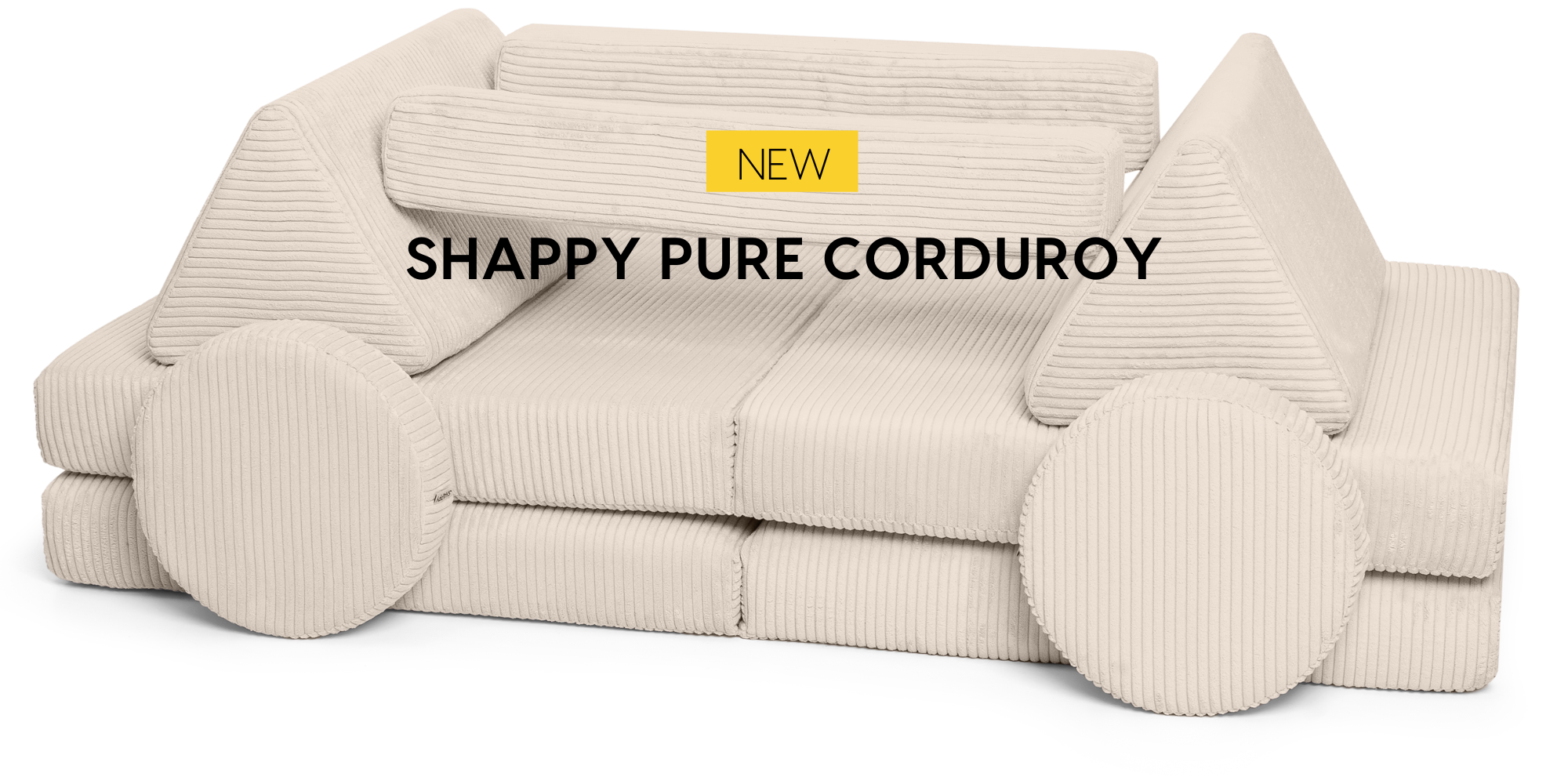 Das Premium-Spielsofa für kreatives Spielen zu Hause.