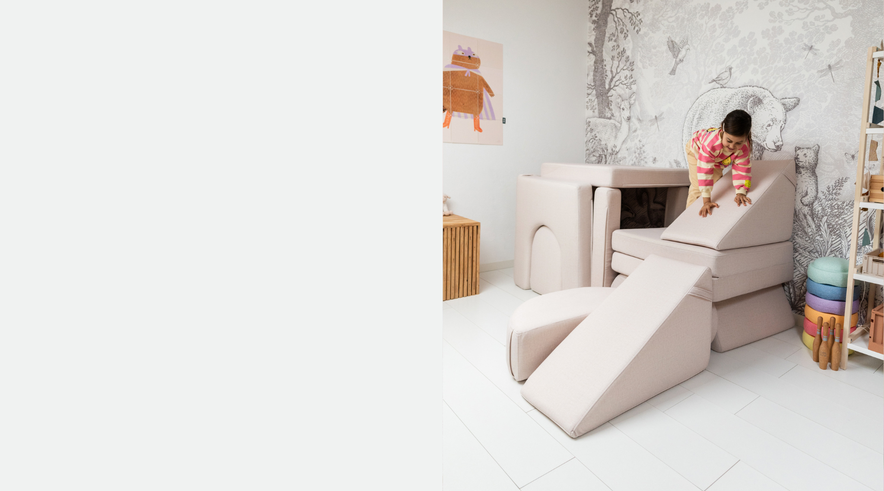 The Premium Play Sofa For Creative Play At Home.